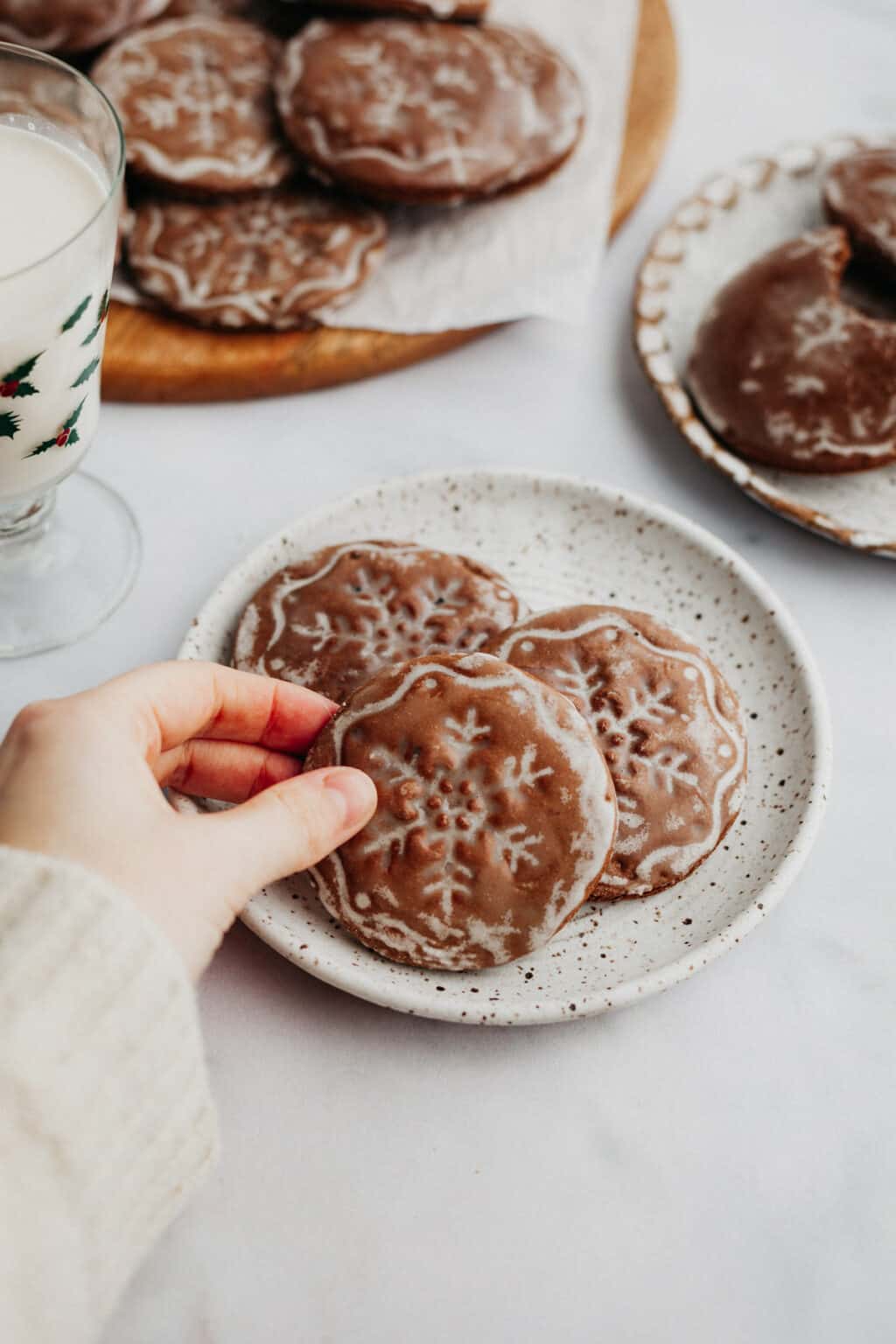 German Gingerbread Cookies - Alpine Ella