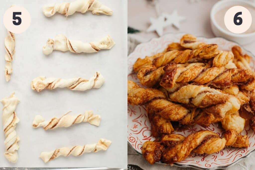 Easy Puff Pastry Cinnamon Twists - Alpine Ella