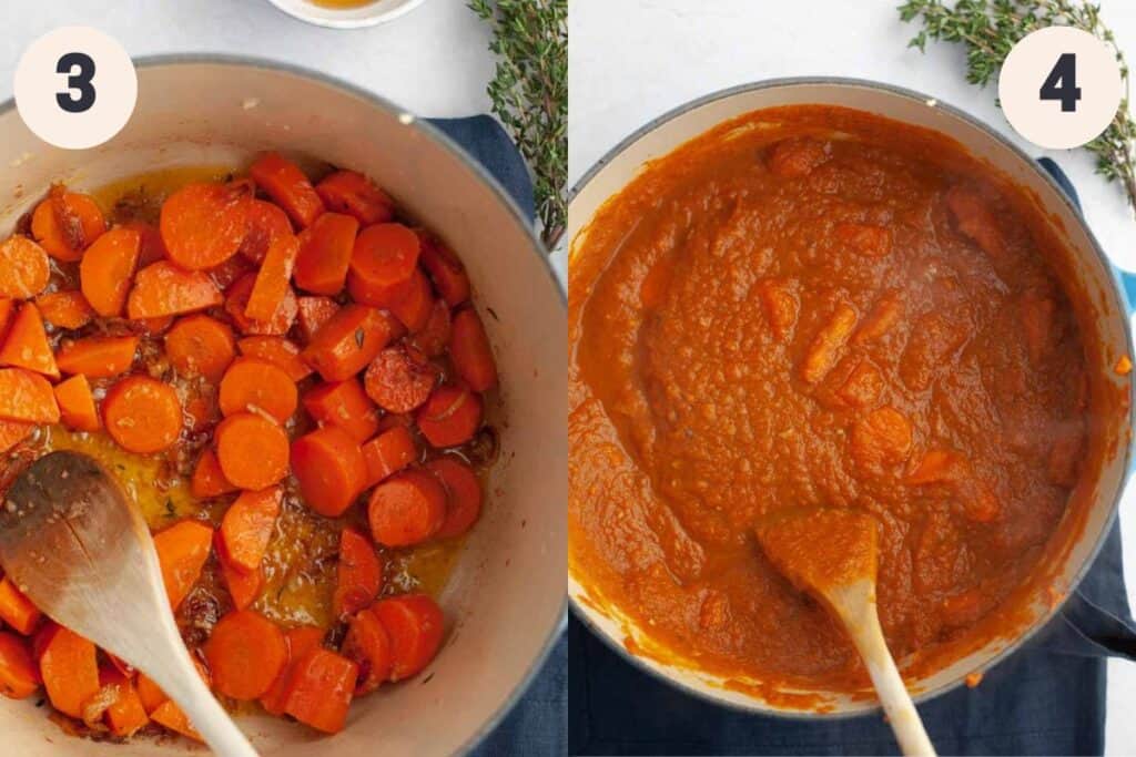 Pumpkin Carrot Soup - Alpine Ella