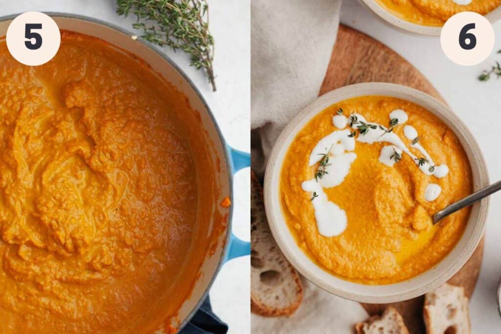 Pumpkin Carrot Soup - Alpine Ella