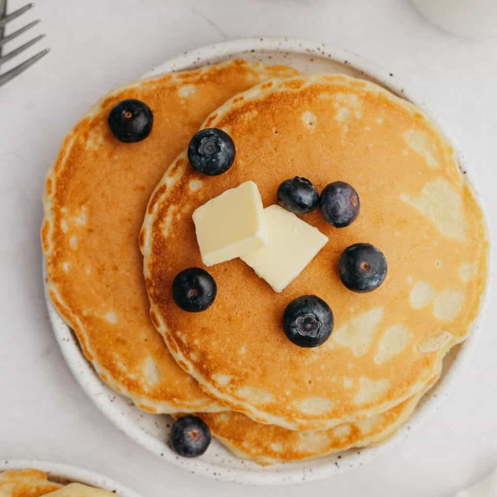 Sweet Cream Pancakes - Alpine Ella