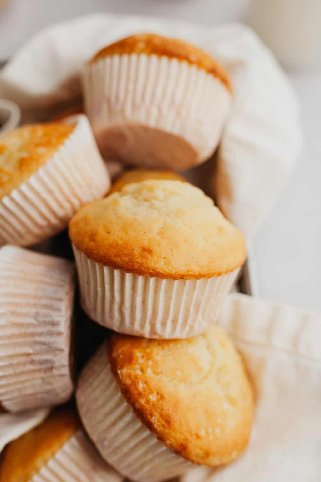 Vanilla Muffins - Alpine Ella