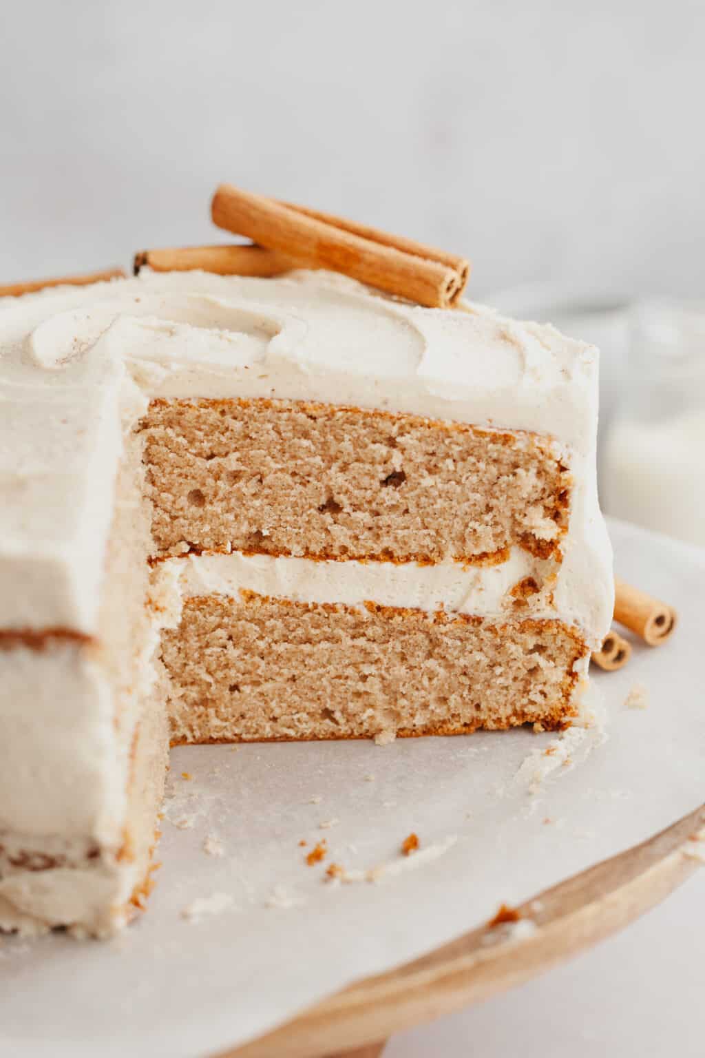 Easy Chai Cake with Spiced Buttercream - Alpine Ella