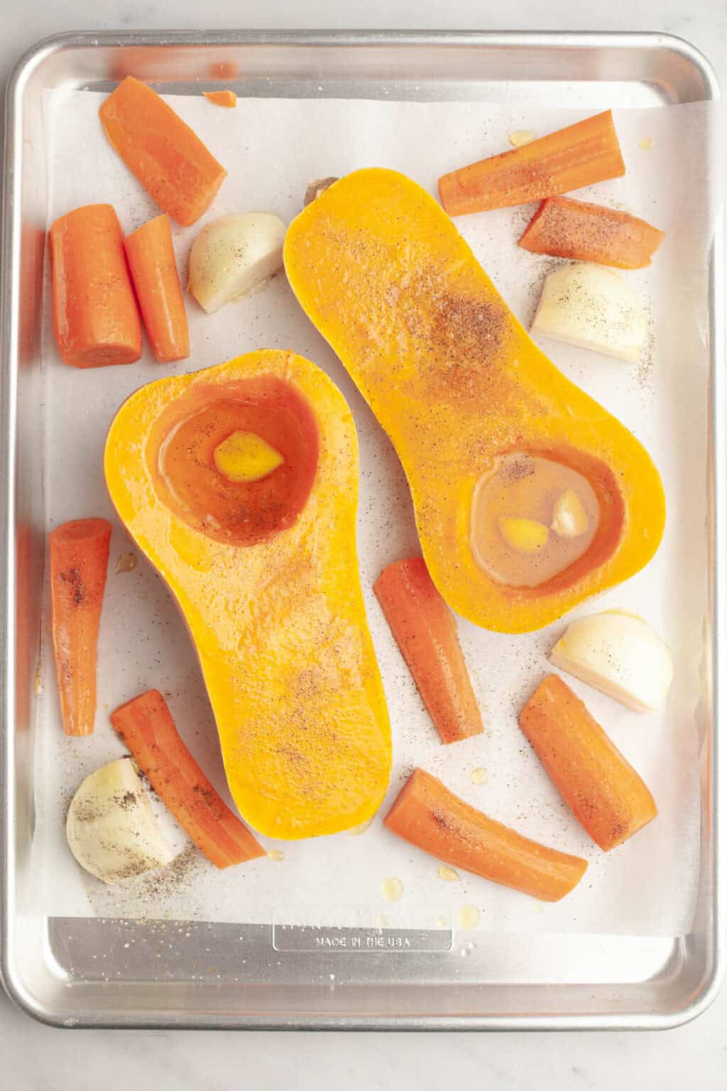 Roasted Carrot Butternut Squash Soup with Ginger - Alpine Ella